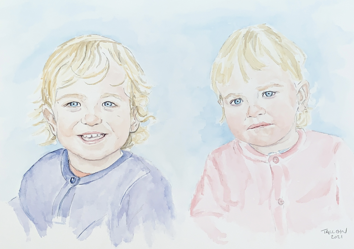 Purple Kaboodle Tall Chin Illustrations | Purple Kaboodle